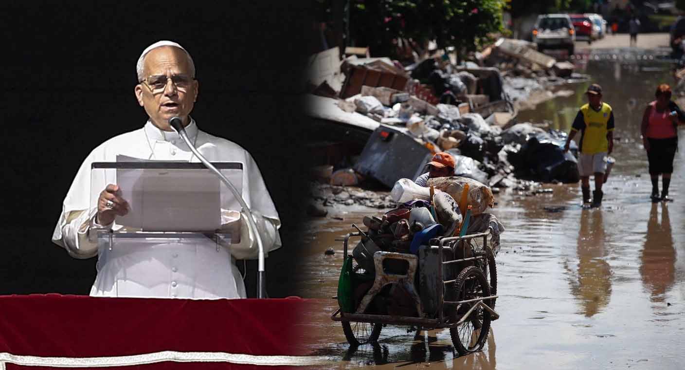 Oración del Papa León XIV por México, azotado por las inundaciones ...