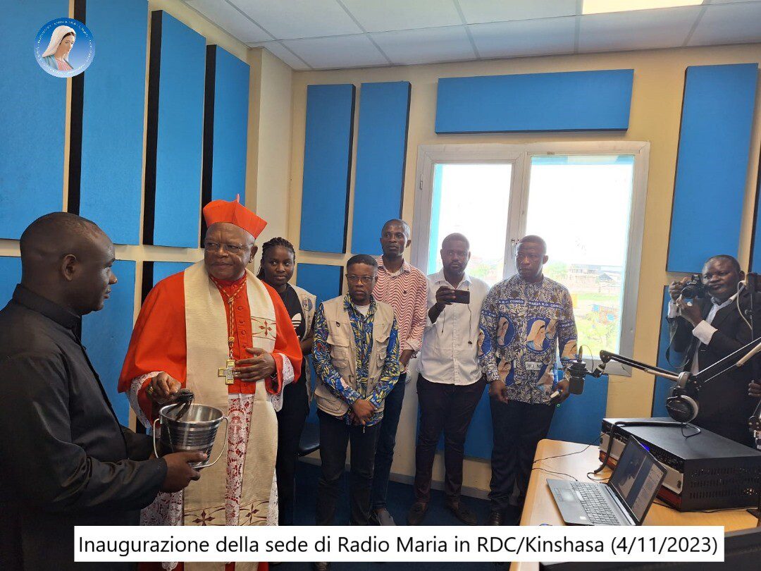 Inauguraron la sede nacional de Radio María en Kinshasa, RDC - RM Mundial