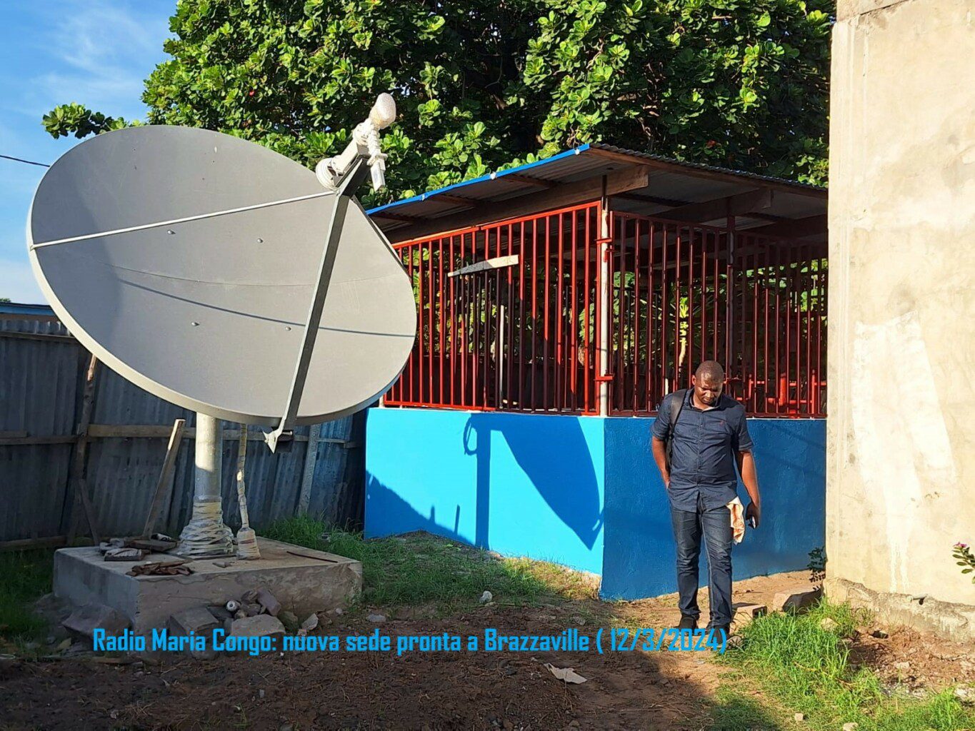 Nueva sede de Radio María Congo - RM Mundial